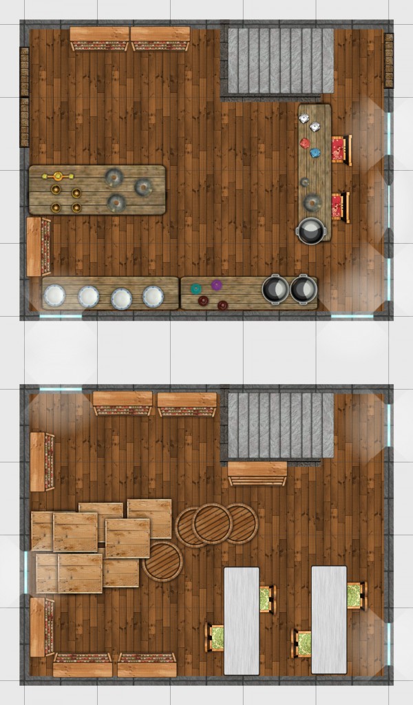 Monday Maps: Four Medieval Shop Battlemats – Inkwell Ideas