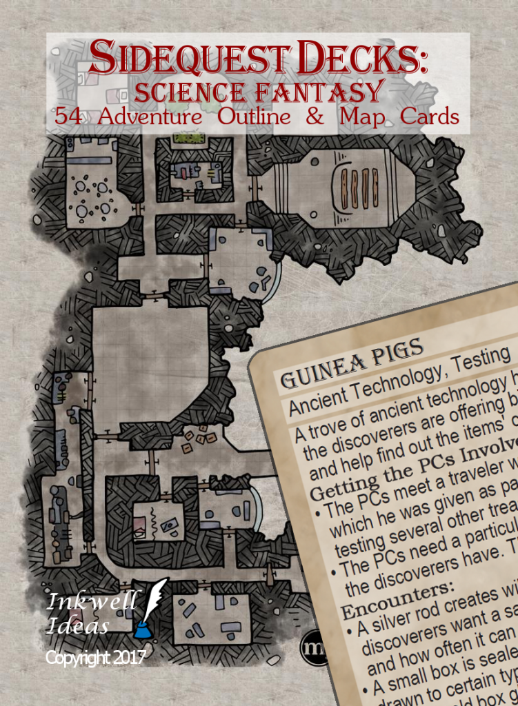 SideQuest Decks now Available on Amazon – Inkwell Ideas