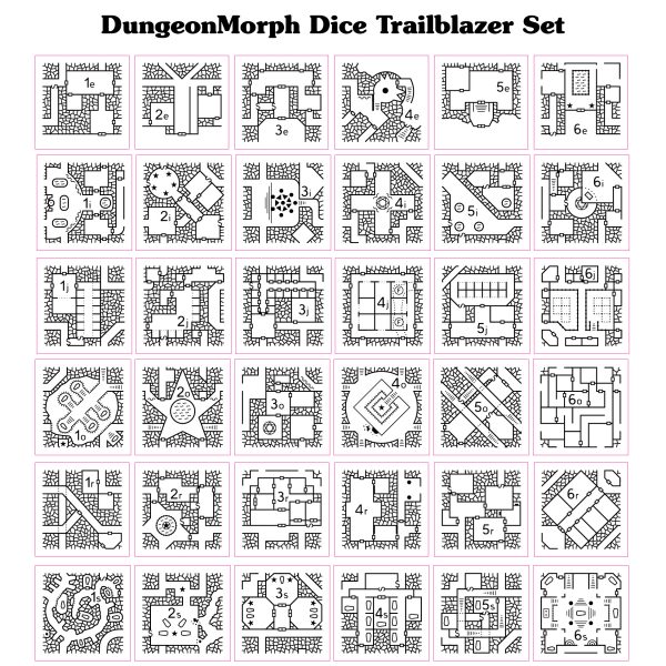 New DungeonMorph Dice Coming Soon – Inkwell Ideas