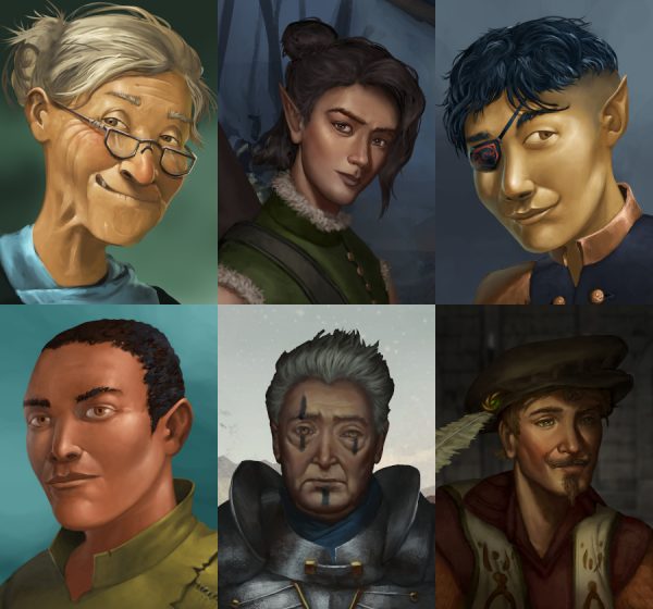 New NPC Portraits Decks Kickstarter Launches! – Inkwell Ideas