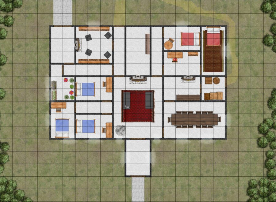 Mansion Map – Inkwell Ideas