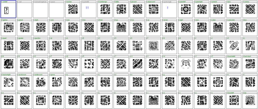DungeonMorph Font Thumbnails – Inkwell Ideas
