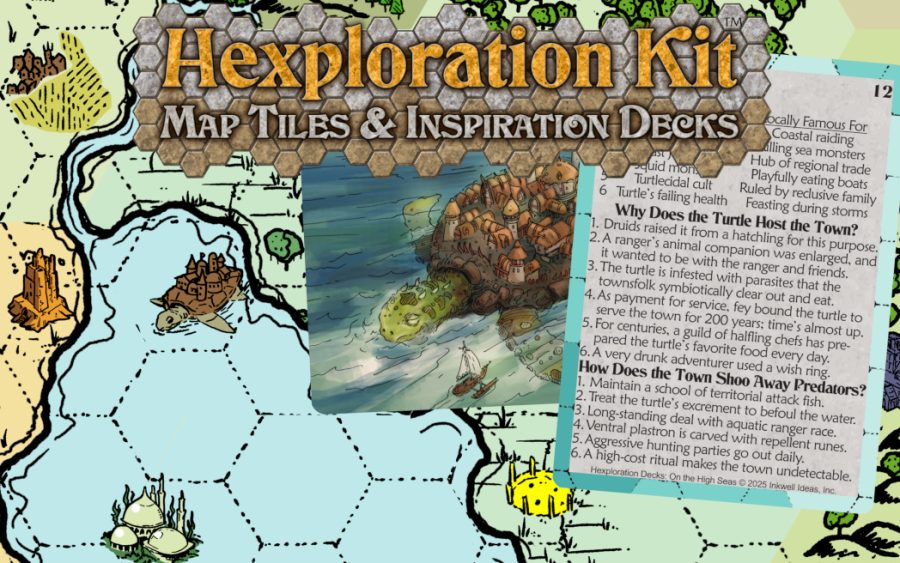 Inkwell Ideas Releasing Hexploration Decks & Map Tiles At Gen Con 2025 ...