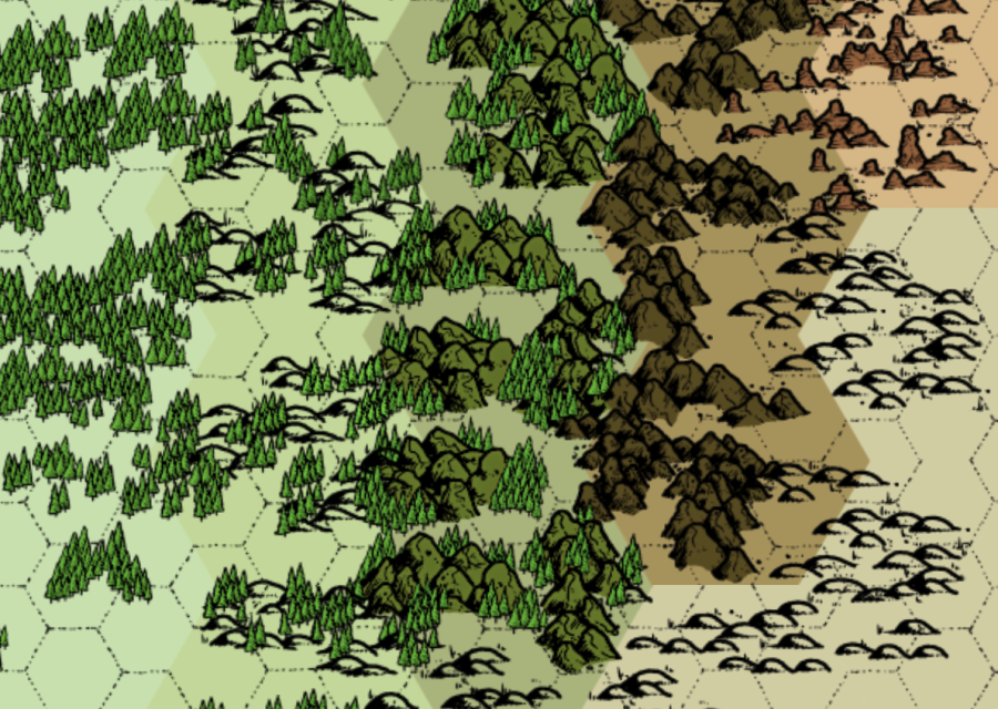 HexLands Free Hex Map Web App Update & Hexploration Decks Kickstarter ...