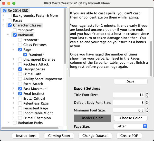 New Free Tool/Desktop App to Make RPG Cards from Markdown – Inkwell Ideas